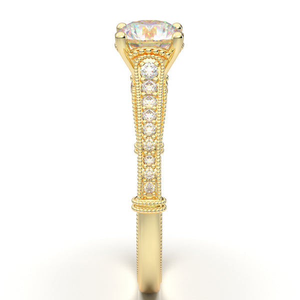 Milgrain Diamond Ring | Shop for the perfect wedding Milgrain Band